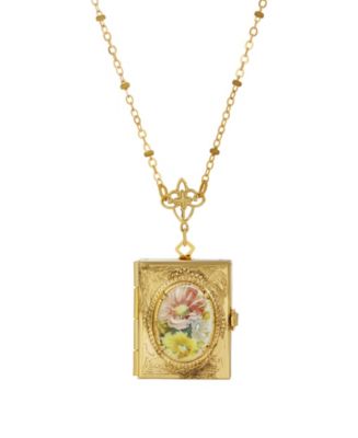 2028 Rectangular 4 Way Locket Necklace - Macy's