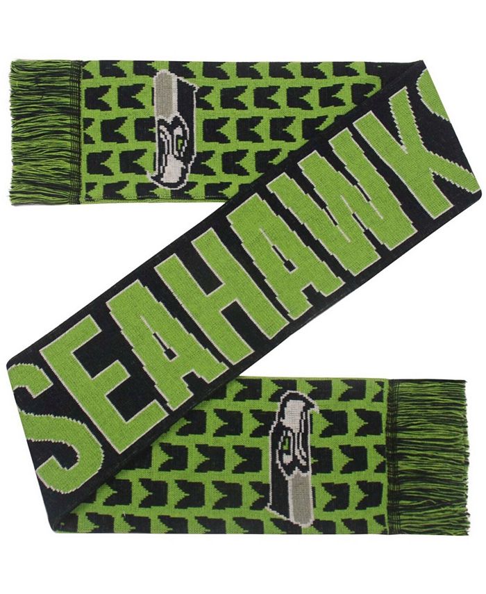 FOCO Men's Women's Blue Seattle Seahawks Reversible Thematic Scarf - Macy's