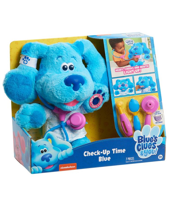 Just Play Blue's Clues & You! Check-Up Time Blue - Macy's