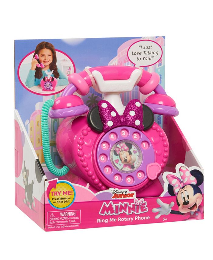 Minnie Mouse Disney Junior Ring Me Rotary Phone - Macy's