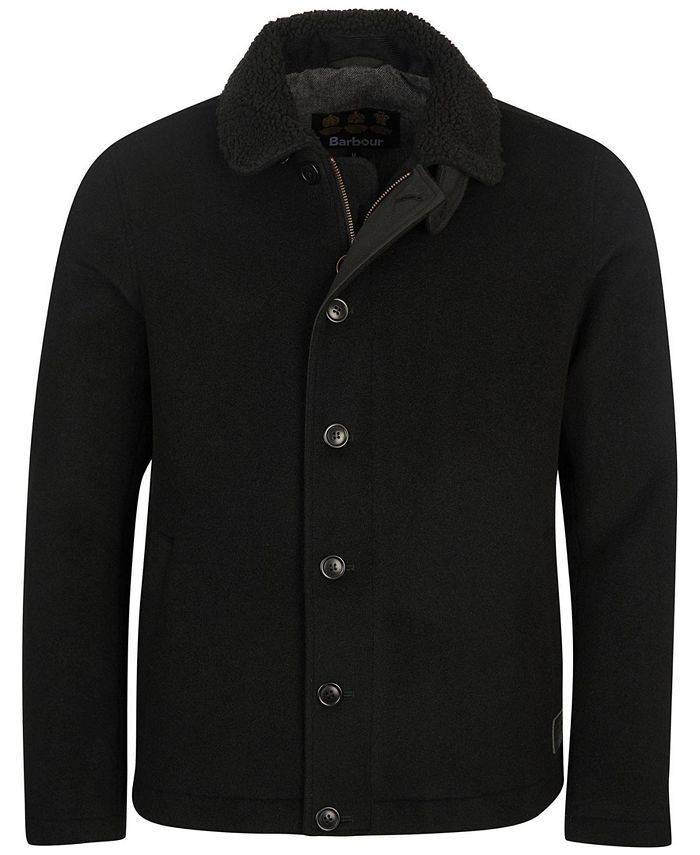 Barbour Men's Wool Deck Jacket - Macy's