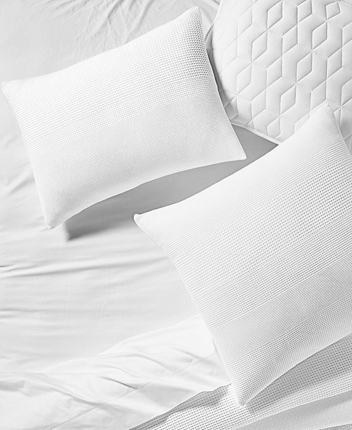 Oake Mixed Waffle 3-Pc. Comforter Set, Full/Queen, Created for Macy's ...