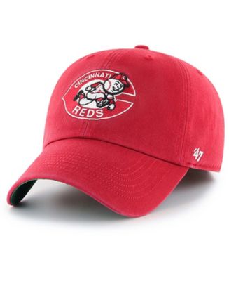 Men's Red Cincinnati Reds Cooperstown Collection Franchise Logo Fitted ...