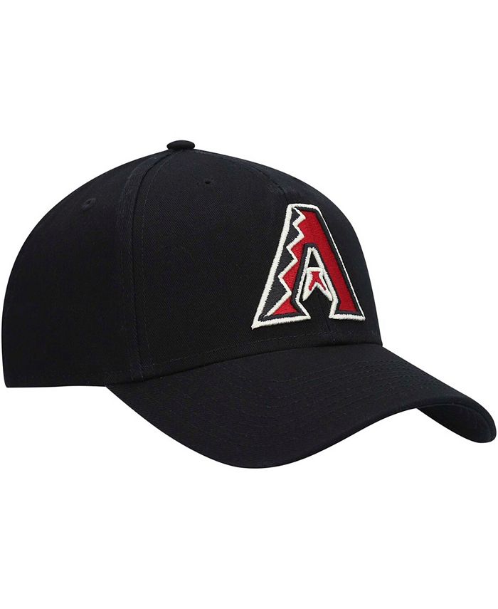'47 Brand Men's Black Arizona Diamondbacks Legend MVP Adjustable Hat ...
