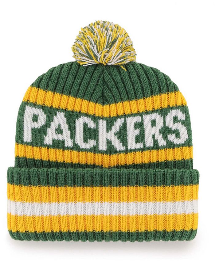 '47 Brand Men's Green Green Bay Packers Legacy Bering Cuffed Knit Hat ...