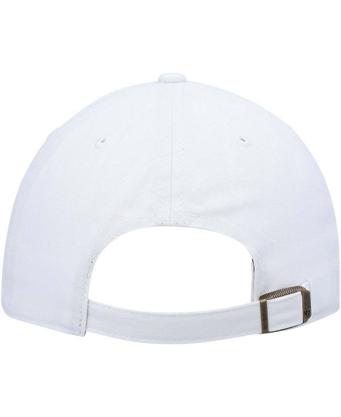 '47 Brand Women's White Texas Longhorns Miata Clean Up Logo Adjustable ...