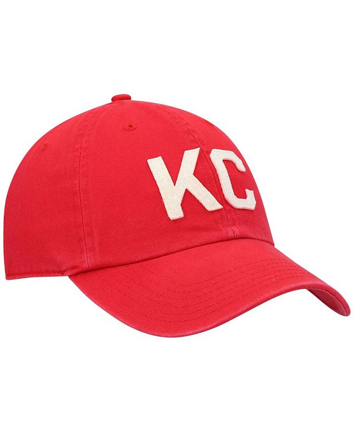 '47 Brand Women's Red Kansas City Chiefs Finley Clean Up Adjustable Hat ...