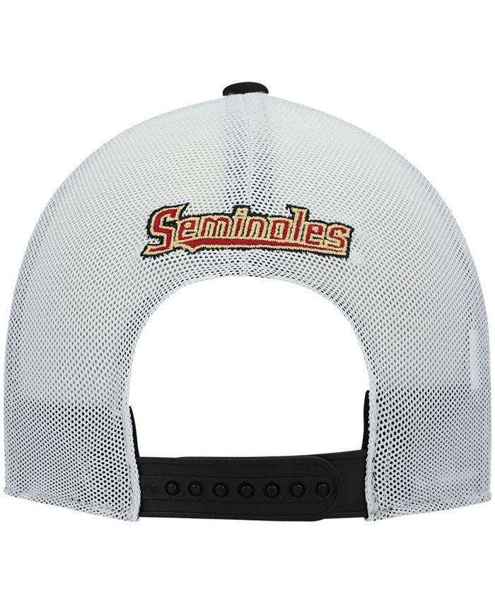'47 Brand Men's Black Florida State Seminoles Altitude Trucker Snapback ...
