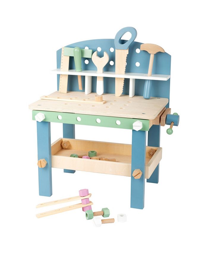 Legler USA Small Foot Wooden Toys Compact Nordic Workbench - Macy's