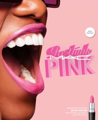 MAC Re-Think Pink Amplified Lipstick & Reviews - Makeup - Beauty - Macy's