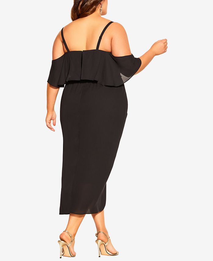 City Chic Trendy Plus Size Va Va Voom Dress - Macy's