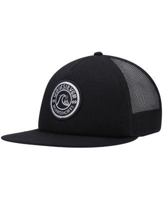Men's Black Zip Trippy Trucker Snapback Hat - Macy's