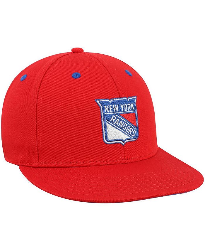 adidas Men's Red New York Rangers Culture Power Up Snapback Adjustable ...