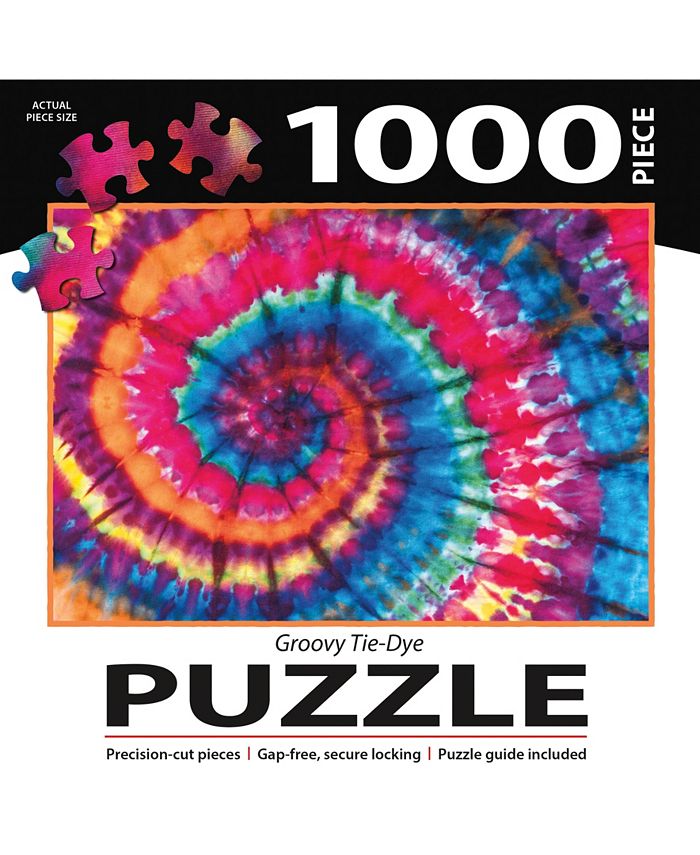 Lang Groovy Tie-Dye 1000 pc puzzle - Macy's