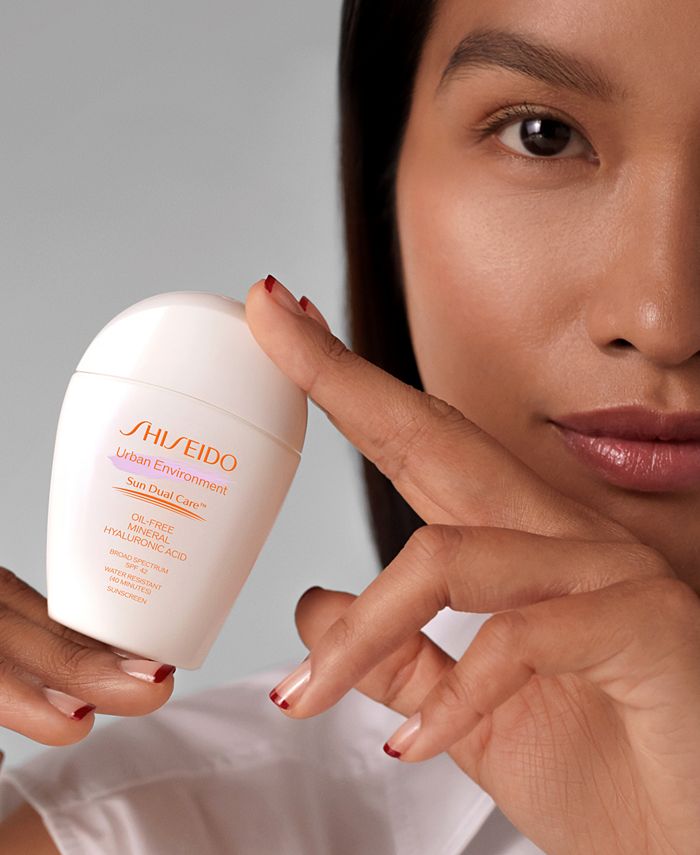 Shiseido Urban Environment Sunscreen With Hyaluronic Acid Collection ...