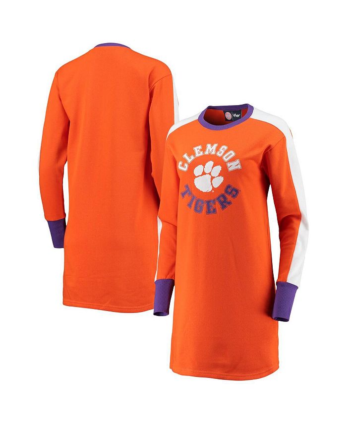G-III 4Her by Carl Banks Women's Orange, Purple Clemson Tigers Hurry-Up ...