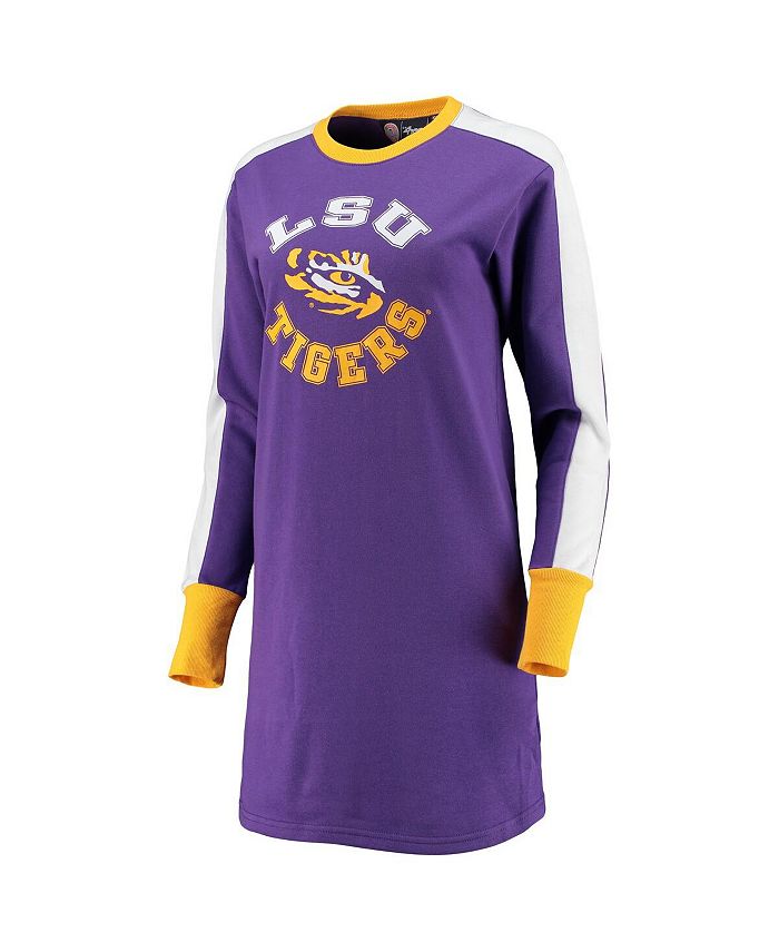 G-III 4Her by Carl Banks Women's Purple, Gold LSU Tigers Hurry-Up ...