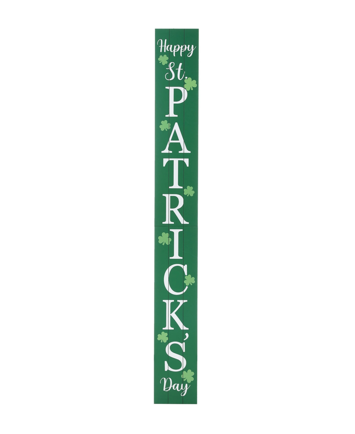 Click here for Glitzhome 60 Wooden St. Patricks Porch Sign - Gree... prices