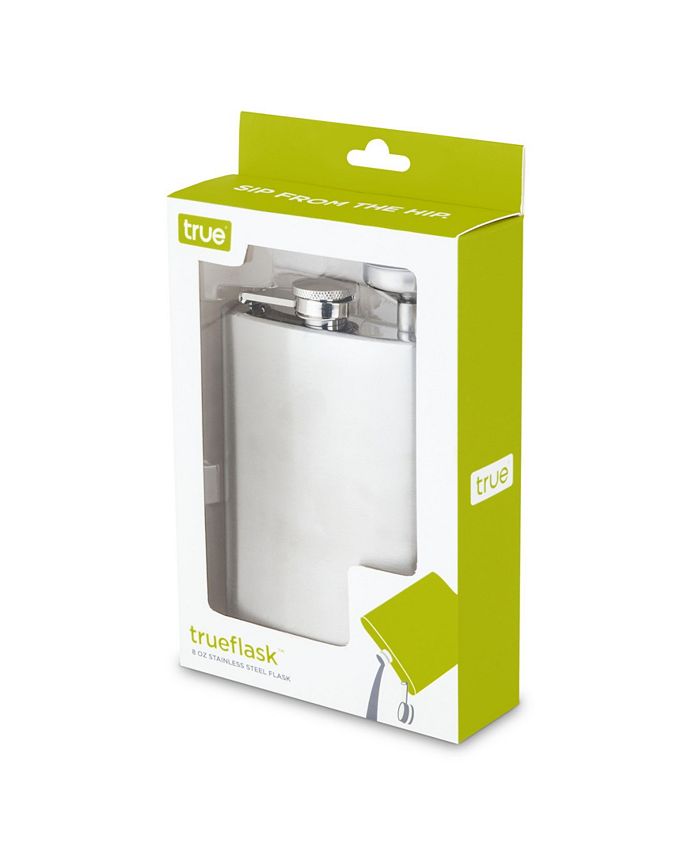 True Brands Stainless Steel Flask, 10 Oz - Macy's