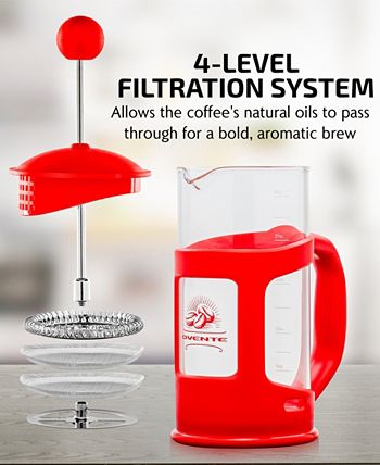 OVENTE French Press 12 oz Coffee Tea Maker - Macy's
