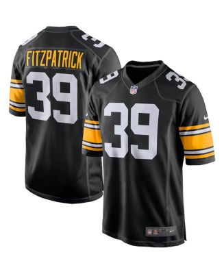 Men's Minkah Fitzpatrick Black Pittsburgh Steelers Alternate Player ...