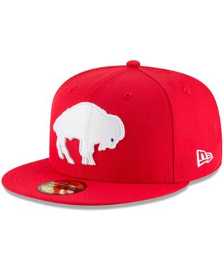 Men's Red Buffalo Bills Omaha Throwback 59FIFTY Fitted Hat - Macy's