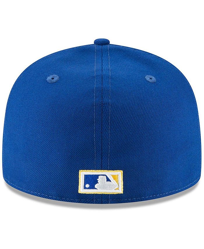 New Era Men's Royal Seattle Mariners Cooperstown Collection Logo ...