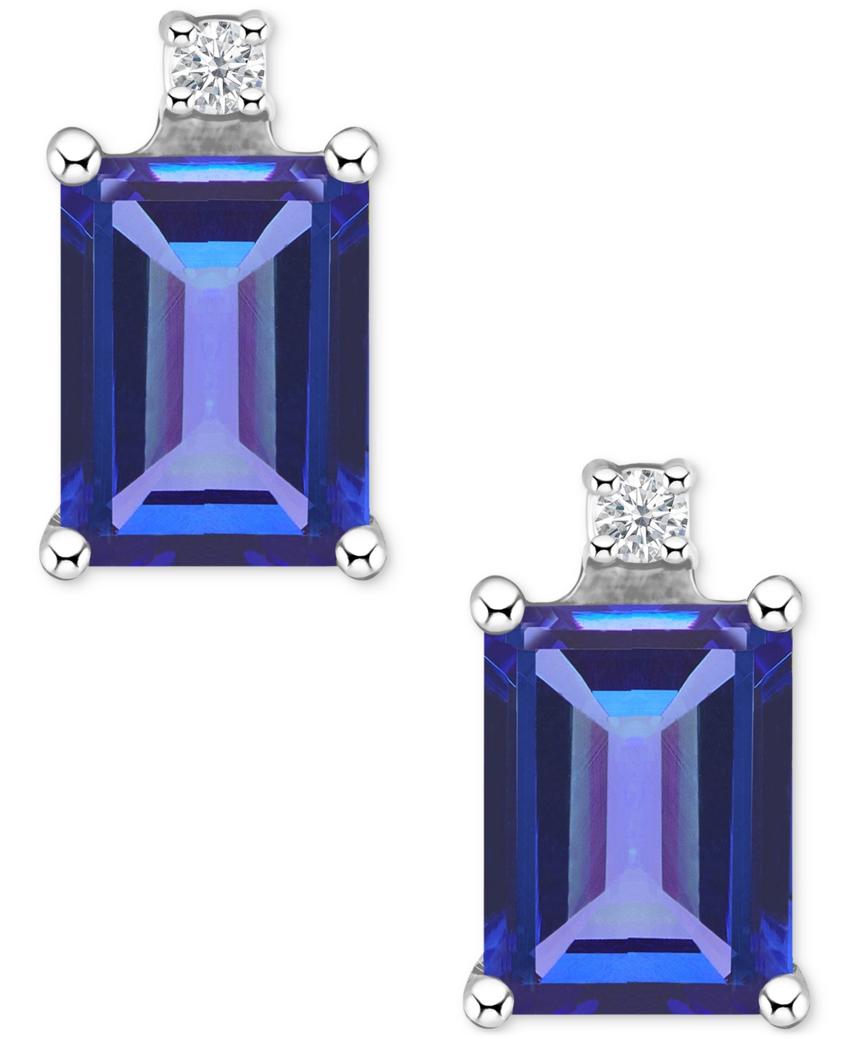 Click here for Tanzanite (1-1/5 ct. t.w.) & Diamond Accent Stud E... prices
