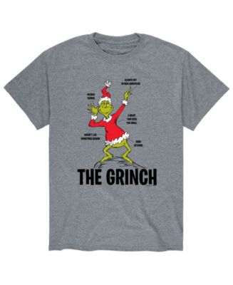 Men's Dr. Seuss The Grinch T-shirt - Macy's