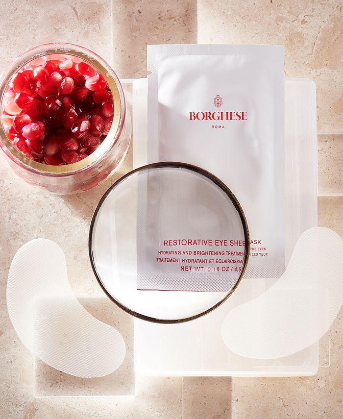 Borghese Restorative Eye Sheet Mask - Macy's