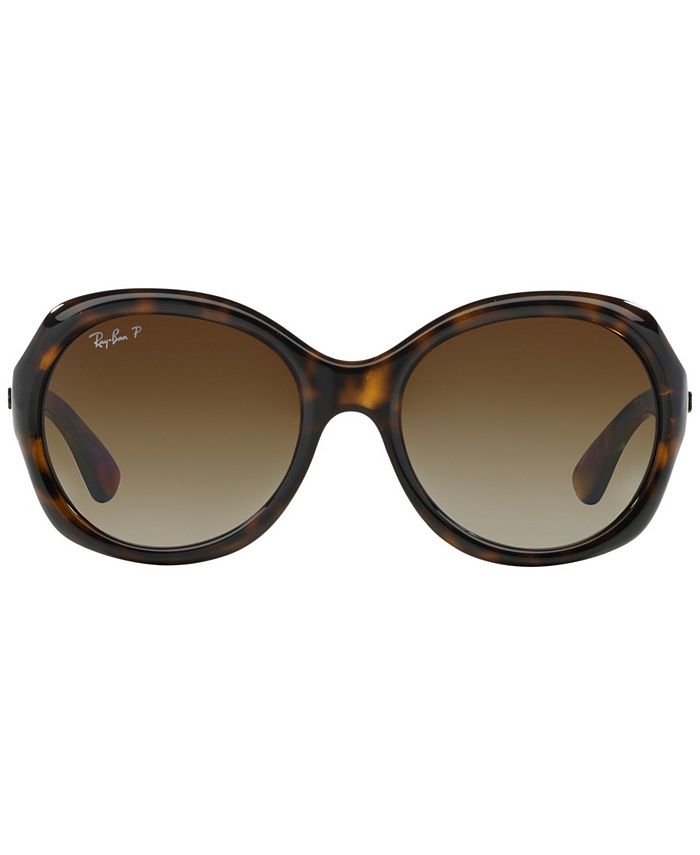 Ray-Ban Women's Polarized Sunglasses, RB4191 - Macy's