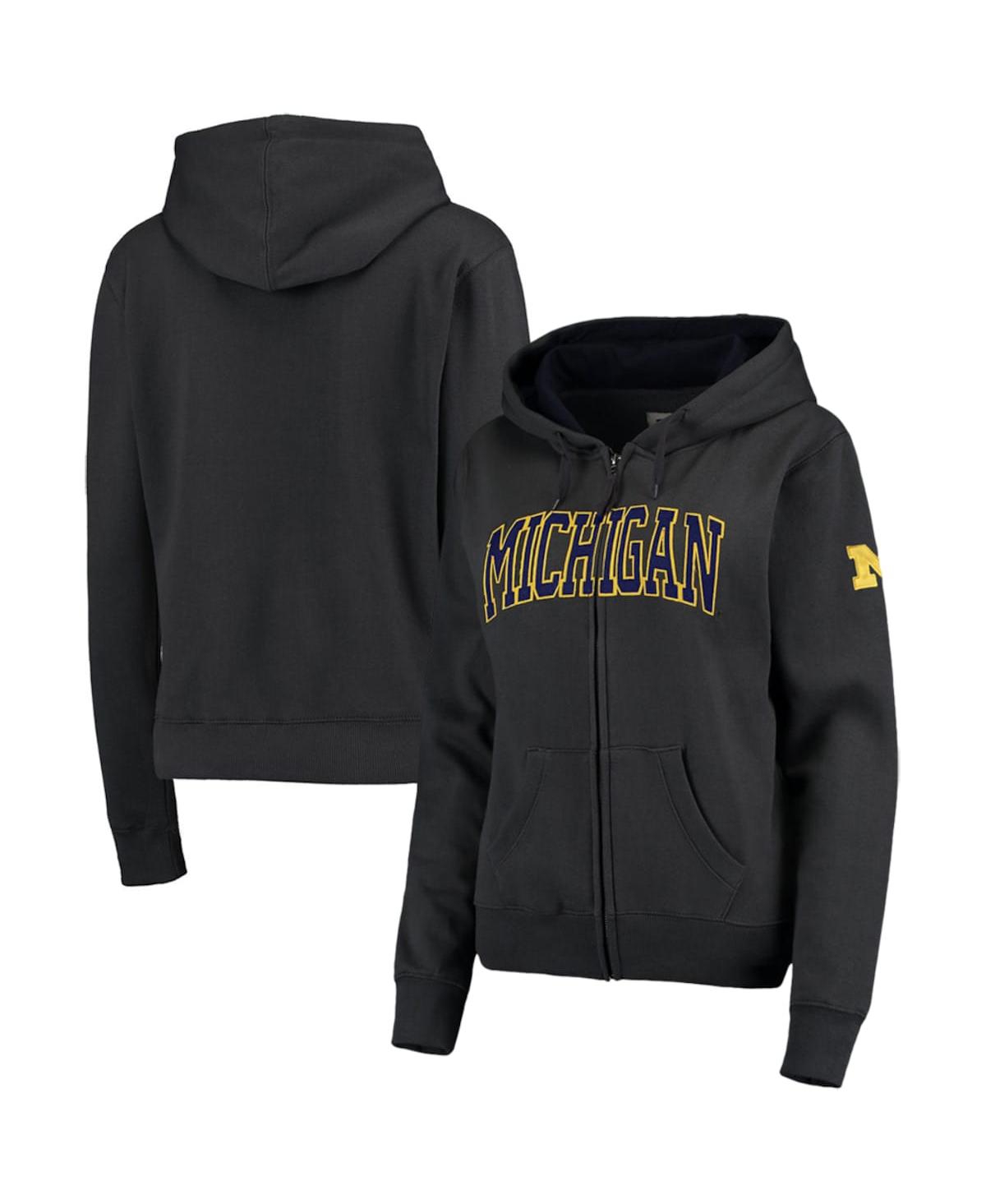 Click here for Womens Charcoal Michigan Wolverines Arched Name Fu... prices