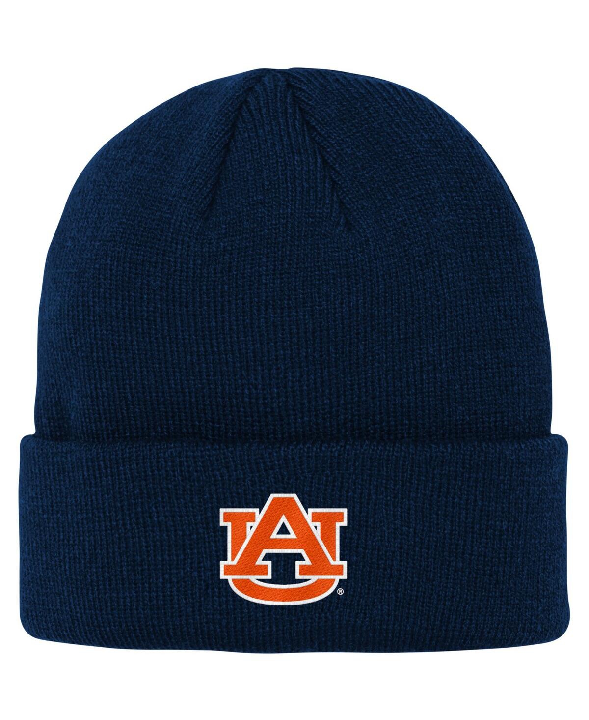 Click here for Big Boys Navy Auburn Tigers Jacquard Texture Cuffe... prices