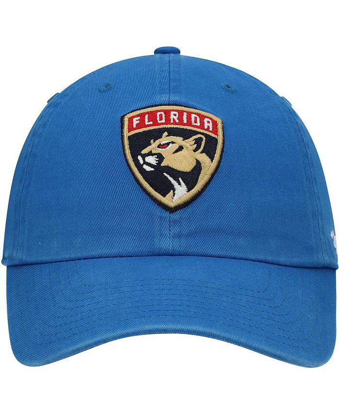 '47 Brand Men's Blue Florida Panthers Team Clean Up Adjustable Hat - Macy's