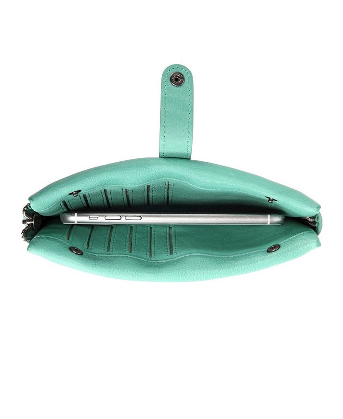 OLD TREND Women's Genuine Leather Snapper Clutch - Macy's