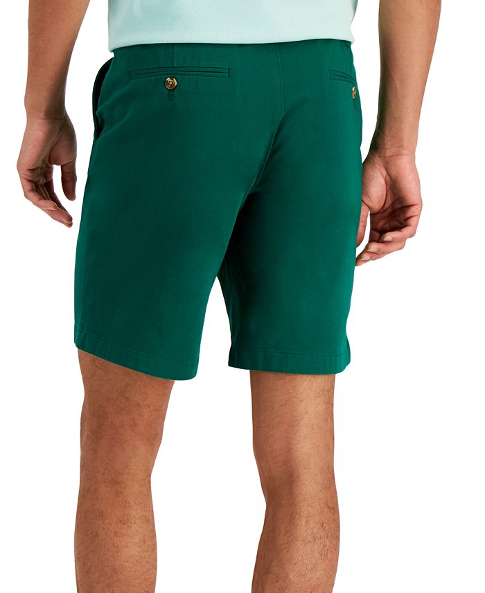 Club Room Men's Regular-Fit 9" 4-Way Stretch Shorts, Created for Macy's ...