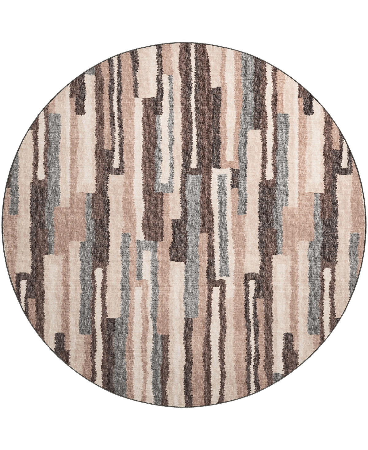 Click here for Dalyn Brisbane BR7 8 x 8 Round Area Rug - Brown prices