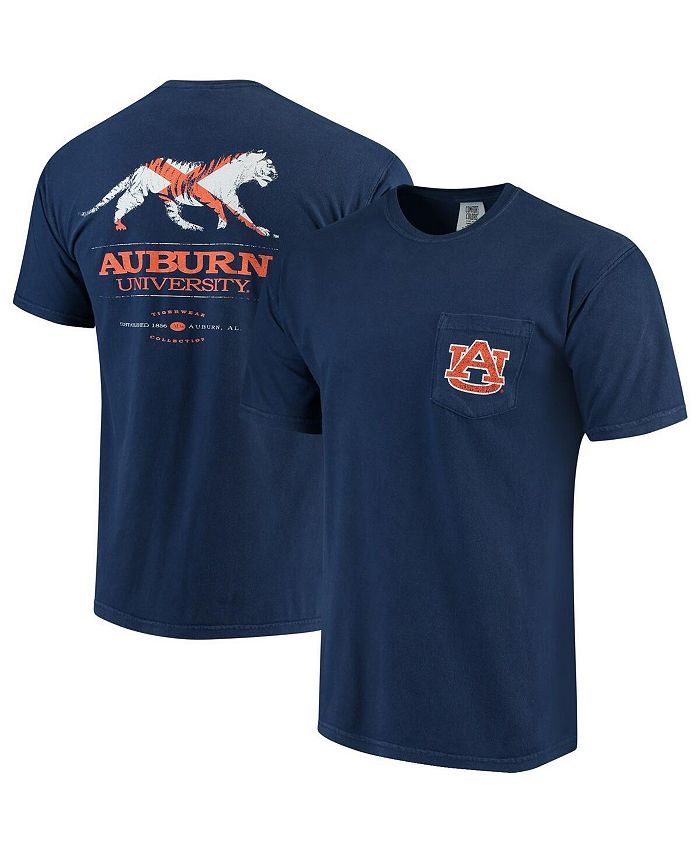 Southern Collegiate Men's Navy Auburn Tigers Tigerwear Comfort Colors ...
