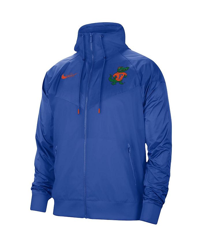 Nike Men's Royal Florida Gators Windrunner Raglan Full-Zip Jacket - Macy's