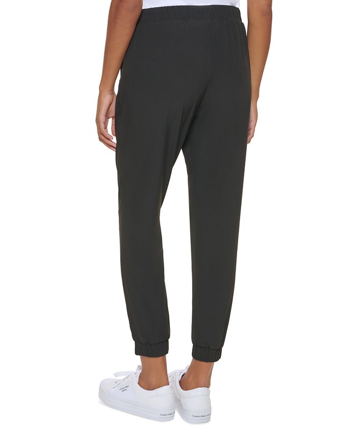 Calvin Klein Pull-on Elastic Tech Stretch Pants - Macy's