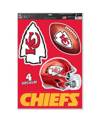 Wincraft Kansas City Chiefs #1 Fan 11" x 17" Multi-Use Decal Sheet - Macy's