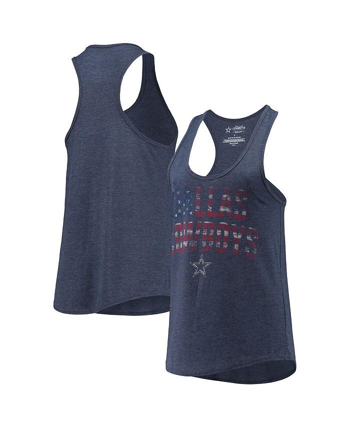 Dallas Cowboys Women's Navy Cheyenne Tank Top - Macy's
