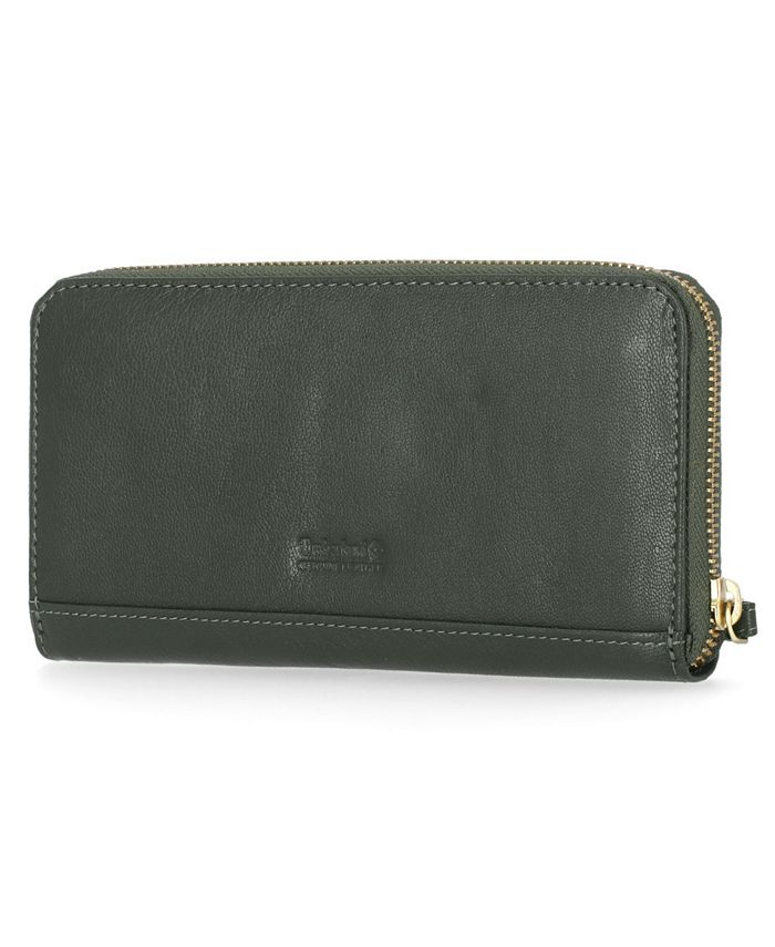 Timberland Women's Zip Around Wallet with Wristlet Strap - Macy's