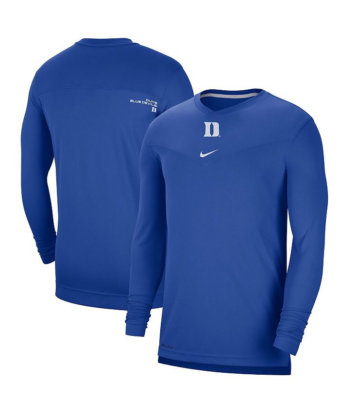 Nike Men's Royal Duke Blue Devils 2021 Sideline Football Coaches UV ...