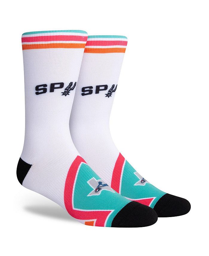 PKWY Men's White San Antonio Spurs 2021/22 City Edition Crew Socks - Macy's
