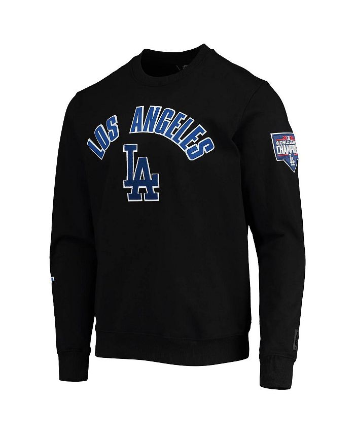 Pro Standard Men's Black Los Angeles Dodgers Stacked Logo Pullover ...