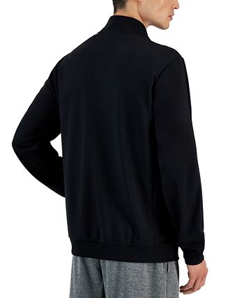 ID Ideology Men's Regular-Fit Moisture-Wicking Knit Jacket, Created for ...