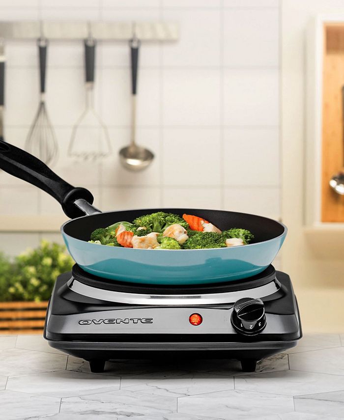 OVENTE Electric Cast-Iron Burner - Macy's