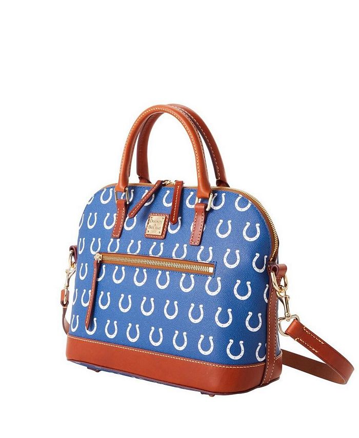 Dooney & Bourke Women's Indianapolis Colts Signature Domed Zip Satchel ...