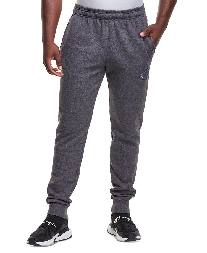 Champion Men's Powerblend Logo Jogger Pants - Macy's